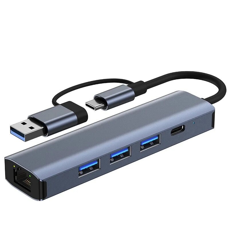 USB C концентратор 5 портов для MacBook Pro