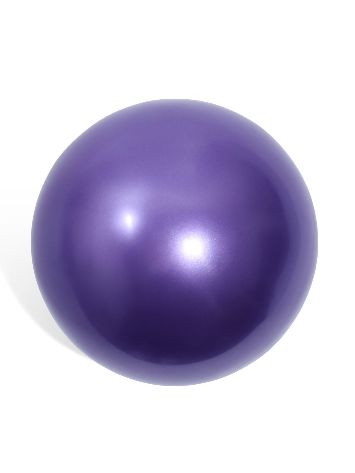 Мяч для художественной гимнастики FIG Металлик, d=15 см, фиолетовый