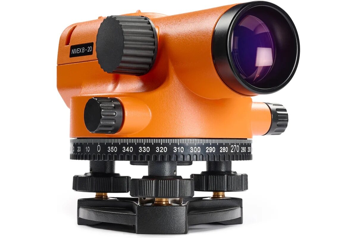 Оптический нивелир ACULA NIVEX В-20, LA00101, (кратн. х20; точн.±2.0 мм/км; объектив 36 мм)