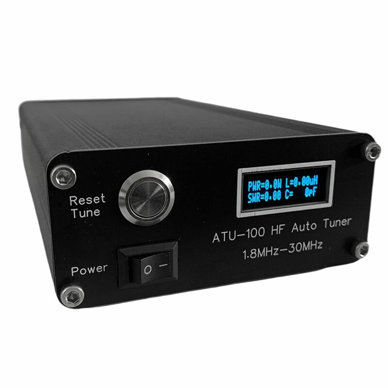 ATU-100 HF Auto Tuner By N7DDC+0.91 OLED V3.1 DIY Автоматический радиоантенный тюнер 100W HF Antenna