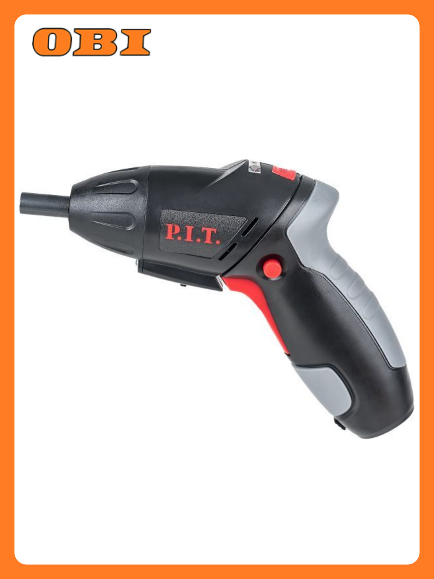 Отвертка P.I.T. PD03P3.6-006, Li-Ion аккумулятор, 3.6В, 1.3Ач, в кейсе