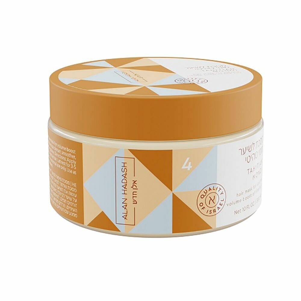 Маска для тонких, обезвоженных волос, требующих дополнительно объема Alan Hadash Tahitian Monoi, 300 мл