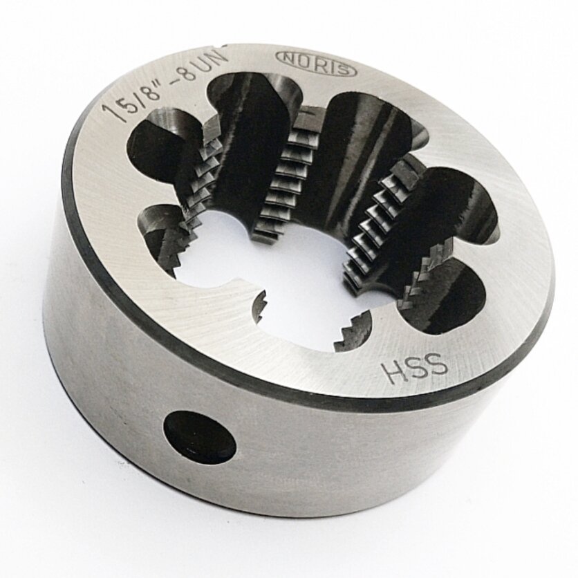 Плашка дюймовая унифицированная 1 5/8"-8UN 60° HSS