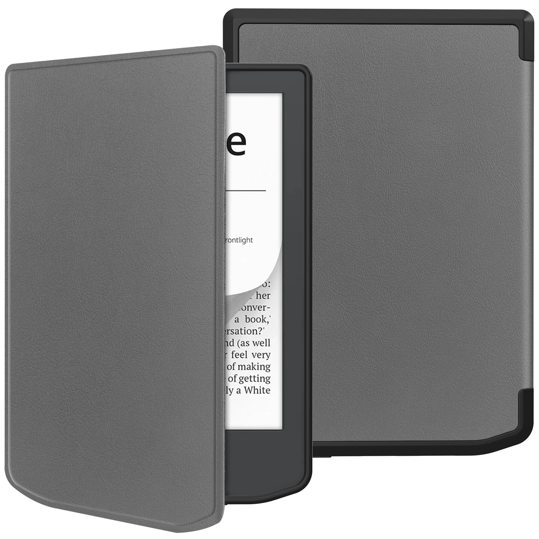 Smart для Funda PocketBook 619 634K3 634 629 Verse Lite Pro Цветной чехол 6 дюймов для электронной книги Тонкая откидная крышка с мягкой задней крышкой из ТПУ