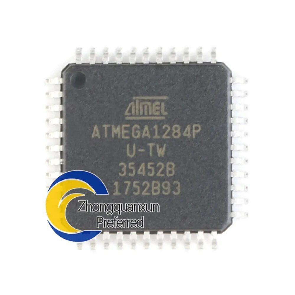 5шт! 8-разрядные исходные компоненты AVR ATMEGA1284P-AU (TQFP-44)