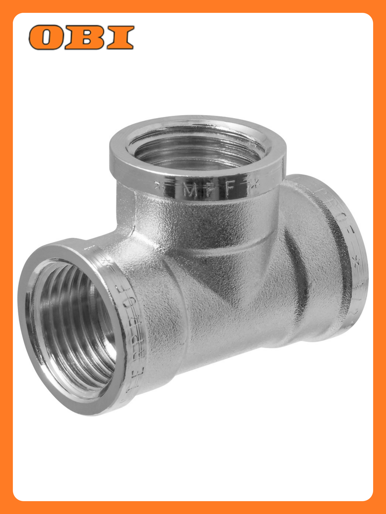 Тройник 1/2" в/в/в MPF