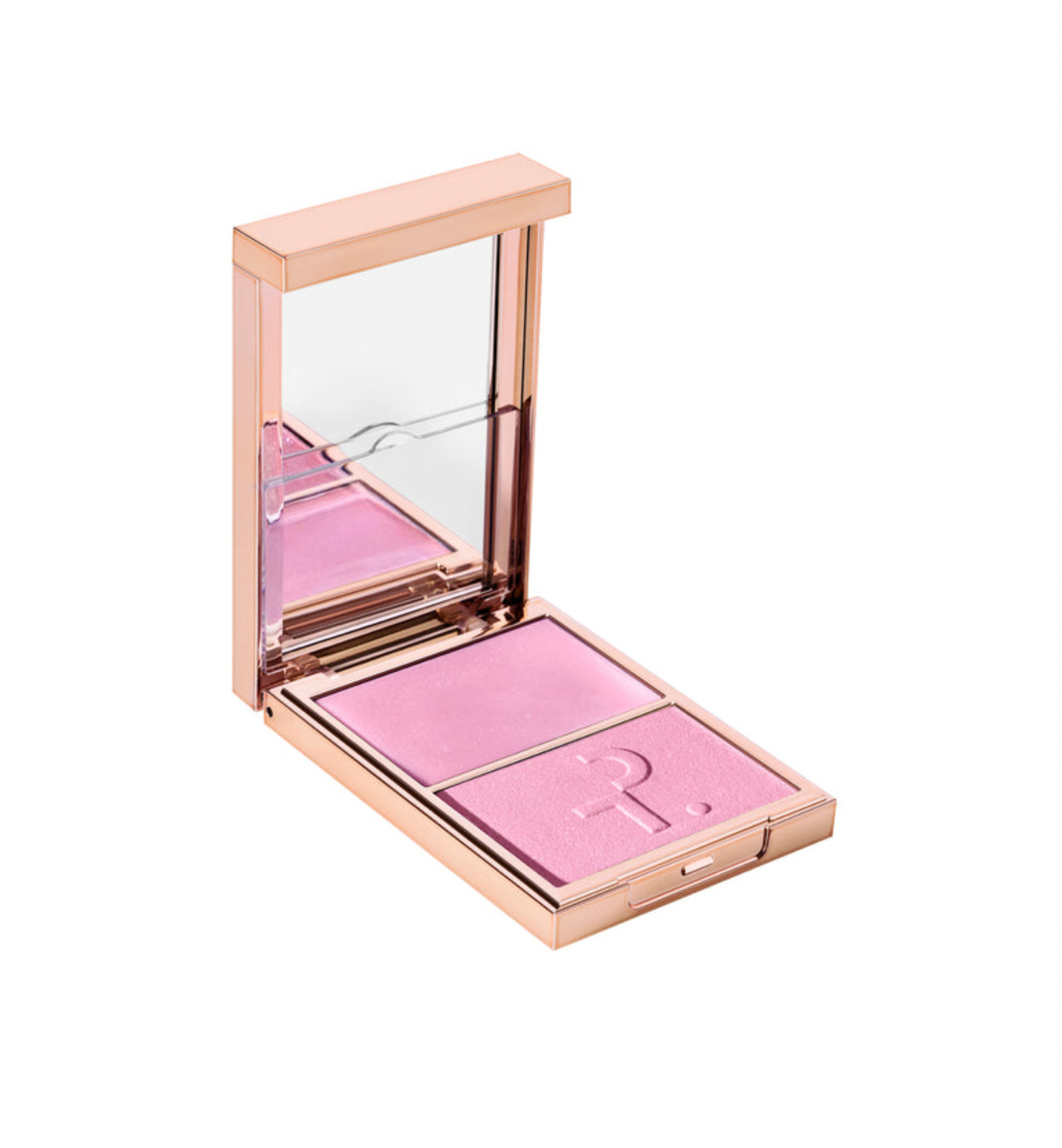 Patrick Ta Двойные румяна с хайлайтером Major Glow Creme & Powder , оттенок: Baby