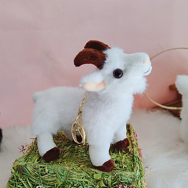Aurora Bell Sheep Doll Плюшевая игрушка Маленькая овечка Кукла Детский подарок на день рождения Подушка из альпаки
