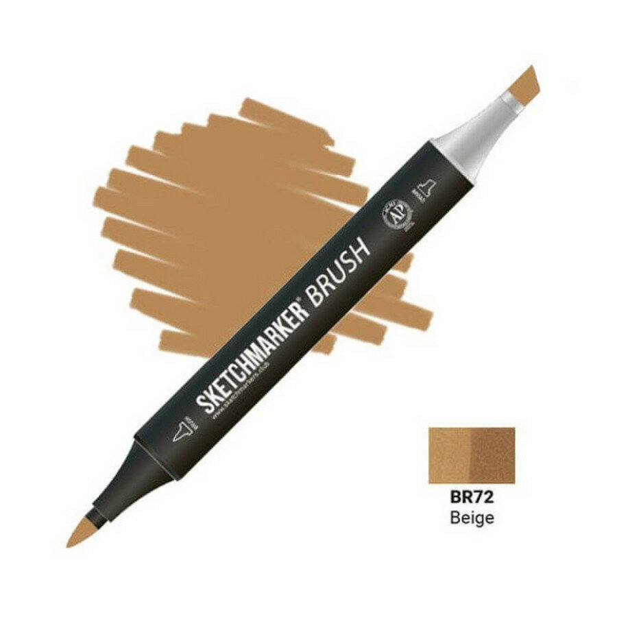 Маркер художественный SketchMarker Brush Pro, BR72 Beige (SketchMarker BR72)