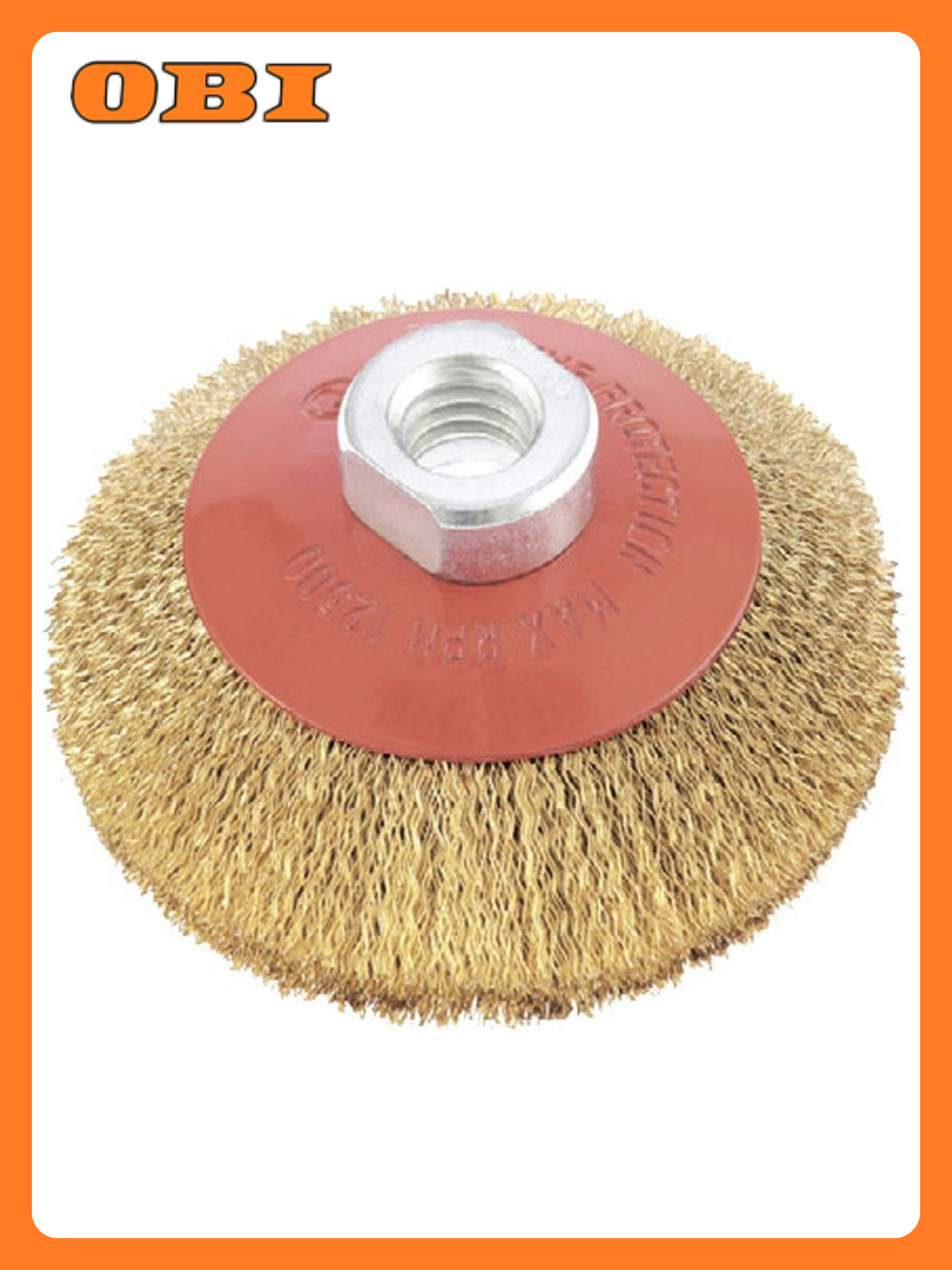 Щетка для УШМ ELITECH 1820.075300 тарелка 125 мм