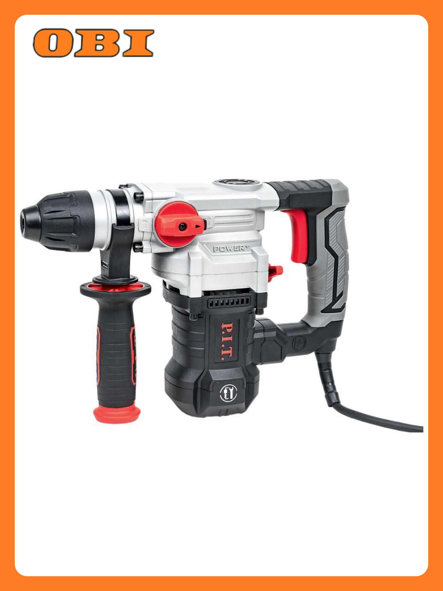 Перфоратор P.I.T. PBH26-C4, 1200 Вт, SDS-Plus, D-образная рукоятка