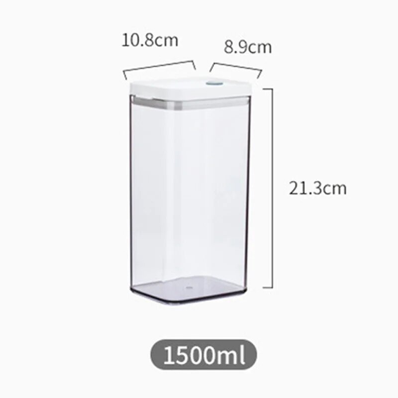 Пластиковые контейнеры для хранения 1500ml