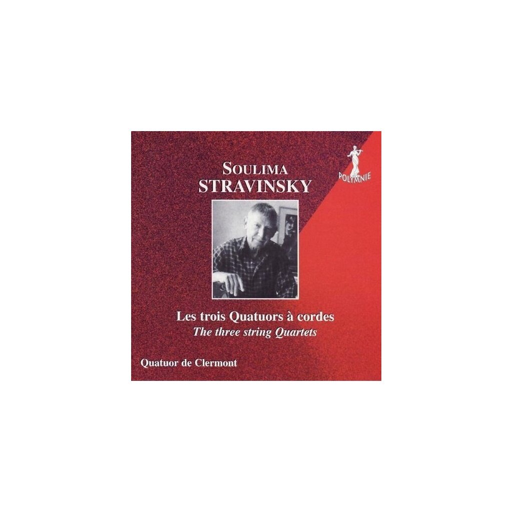 Диск Soulima Stravinsky - Three String Quartets (1 CD)
