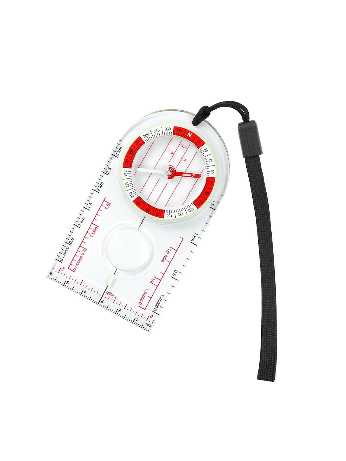 Уличные компасы Пластиковые компасы для ориентирования со шкалой для чтения карты