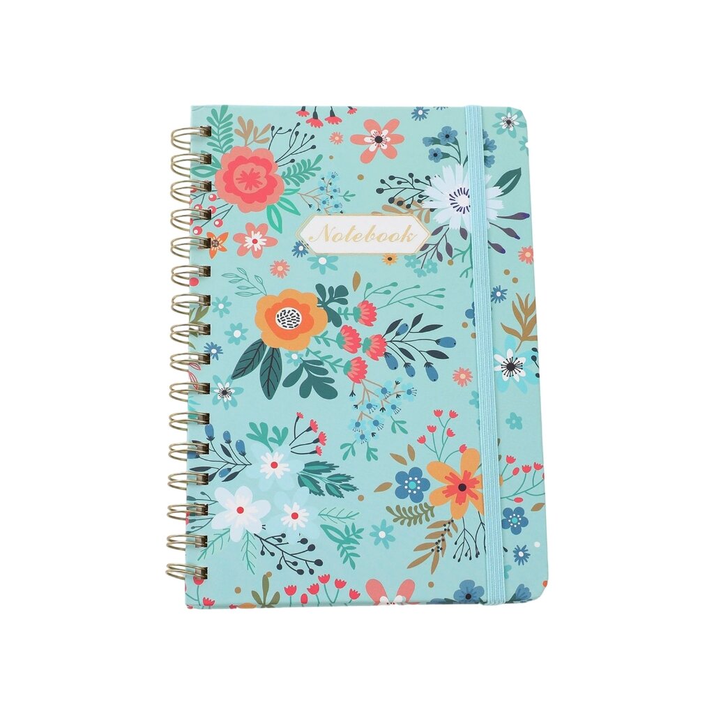 Блокнот на 5 канцелярских принадлежностей в твердом переплете, блокноты для записей, школьные канцелярские принадлежности, блокнот на спиралях для работы и учебы