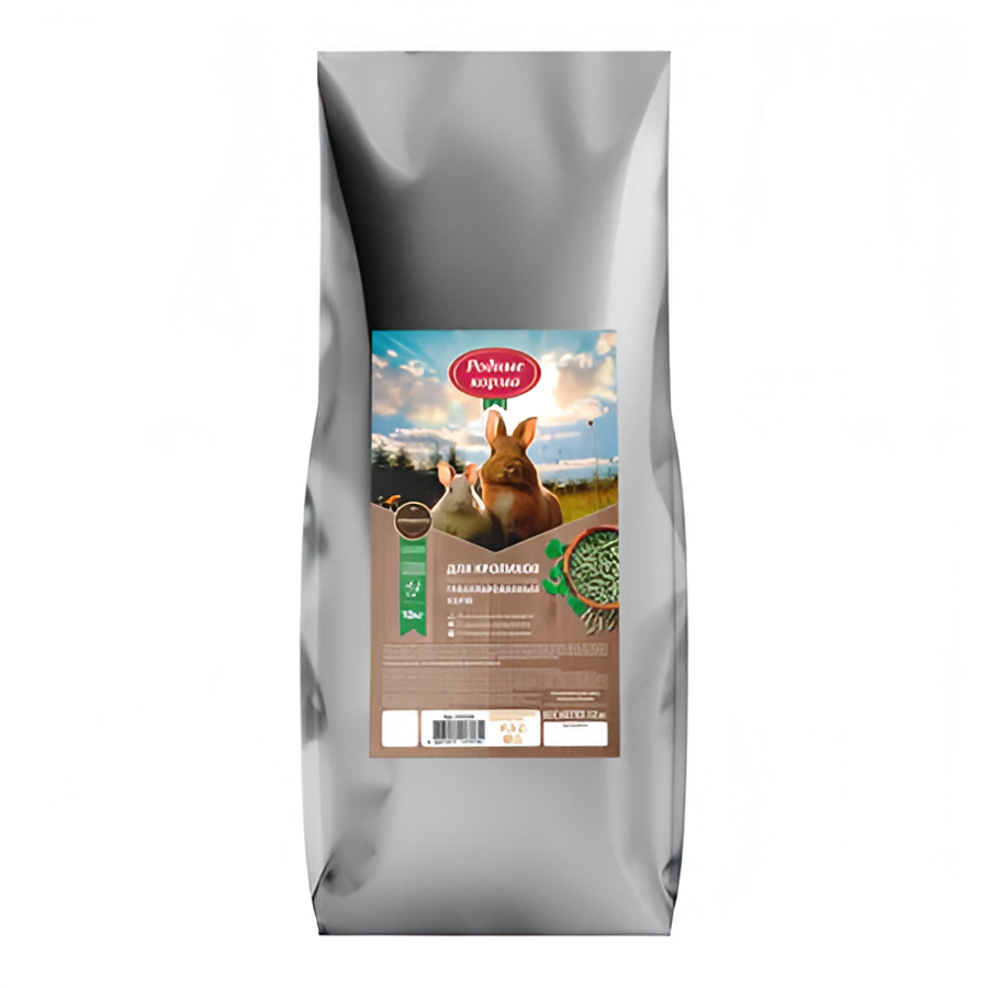 Родные корма 10 кг комбикорм для кроликов