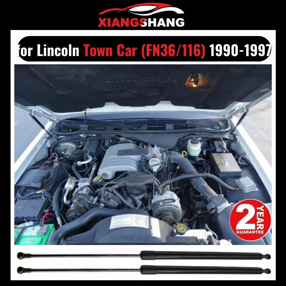 Универсальный Газлифт мебельный Газовые упоры для Lincoln Town Car (FN36/116) 1990-1997 "Амортизаторы" Линкольн Таун Кар (2 шт)