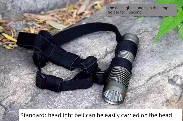 Мощный фонарь-монстр для активного отдыха, ручной фонарь, не дальнобойный налобный фонарь, с большим световым пятном,