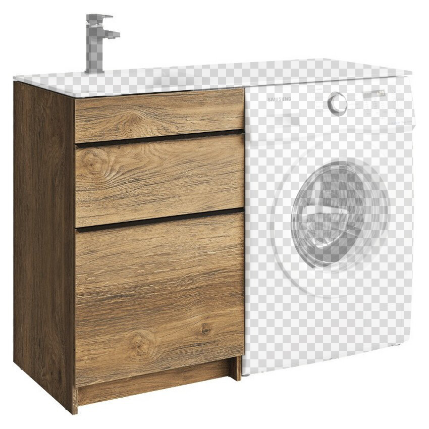 Тумба под раковину Aqwella Terra TER01052NDB дуб балтийский