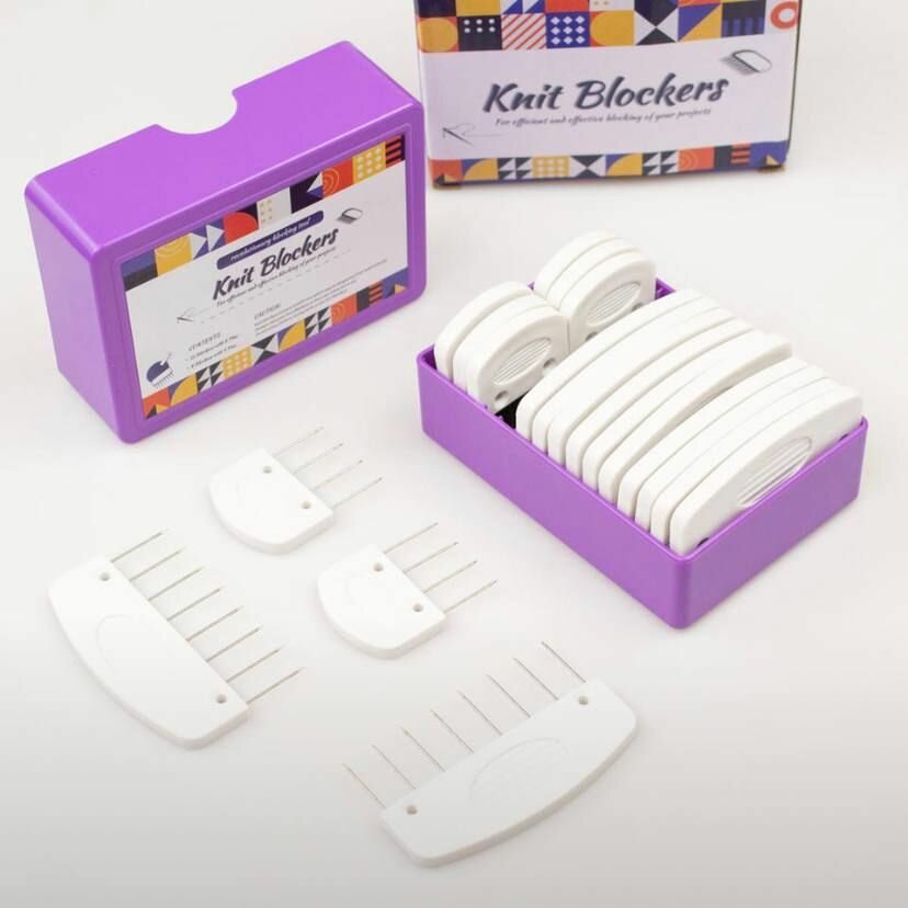 Блокатор-шаблон для вязания