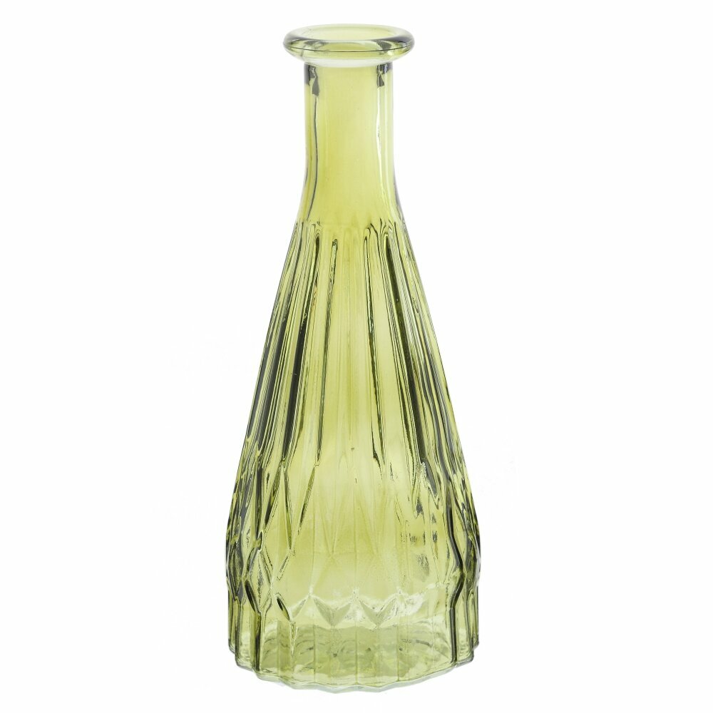 Ваза стеклянная, 430 мл, 8,5х8,5х21 см KSM-819687