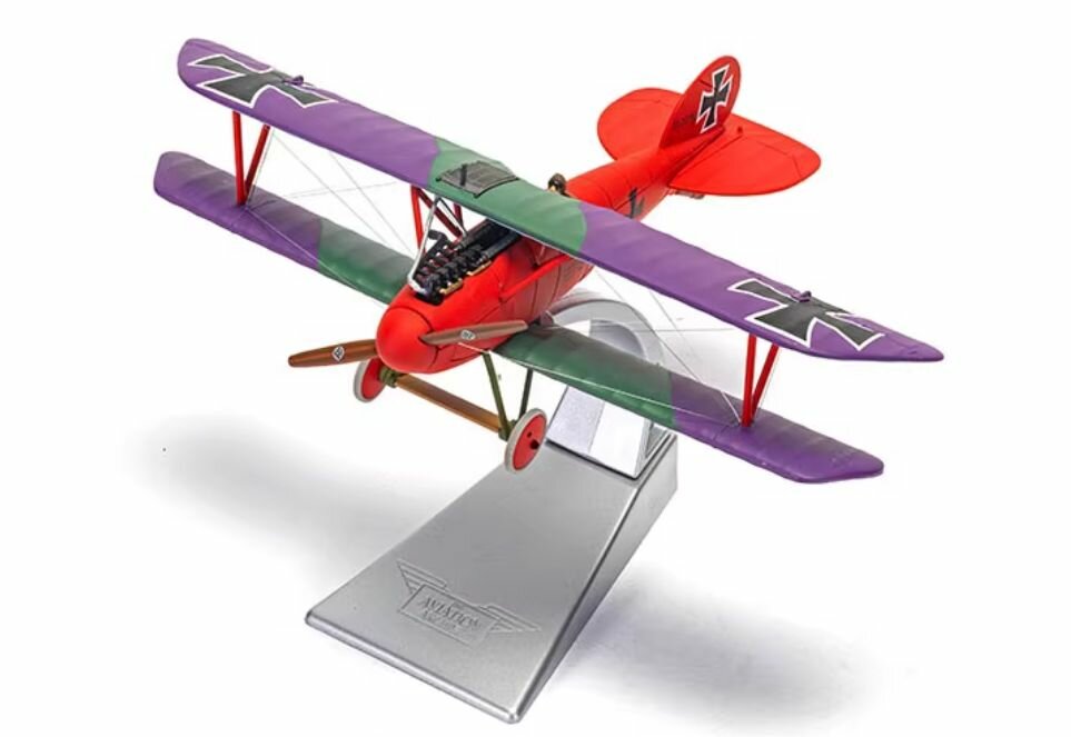 Corgi AA37809 1/48 Готовая модель истребителя Albatros D.V, пилот Манфред фон Рихтгофен, 1917