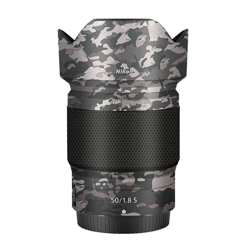 Объектив Nikon Z50 f/1.8S с камуфляжной текстурой