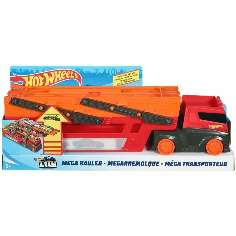 Игровой набор Хот Вилс / Hot Wheels Автовоз на 50 машинок GHR48