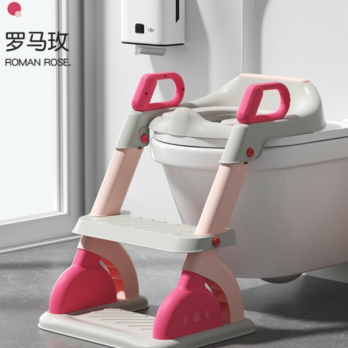 Детский стульчик для унитаза Baby Step, независимый горшок для детей, складная лестница для унитаза, нескользящий складной стульчик из PU