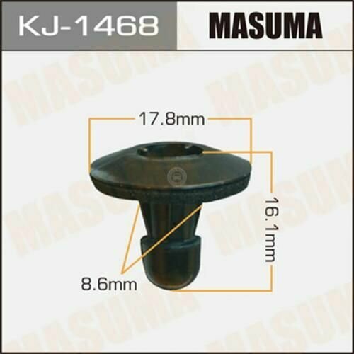 Клипса пластм. крепежная kj-1468 (50) Masuma KJ-1468