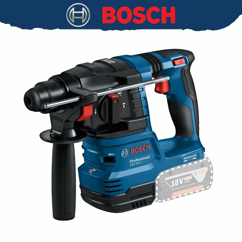BOSCH GBH185-LI PROFESSIONAL Бесщеточный аккумуляторный перфоратор Ударная дрель SDS PLUS 18 В Электрический перфоратор Электроинструменты