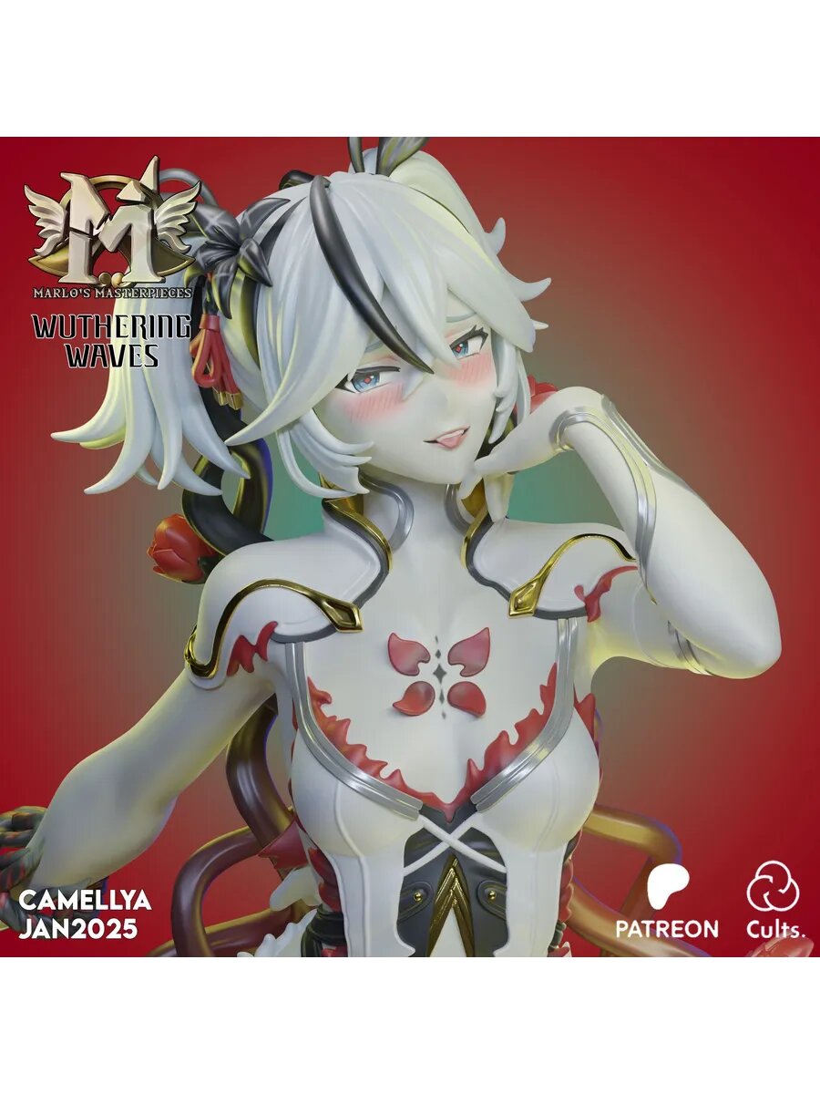Коллекционная фигурка Camellya - Wuthering Waves 20 см