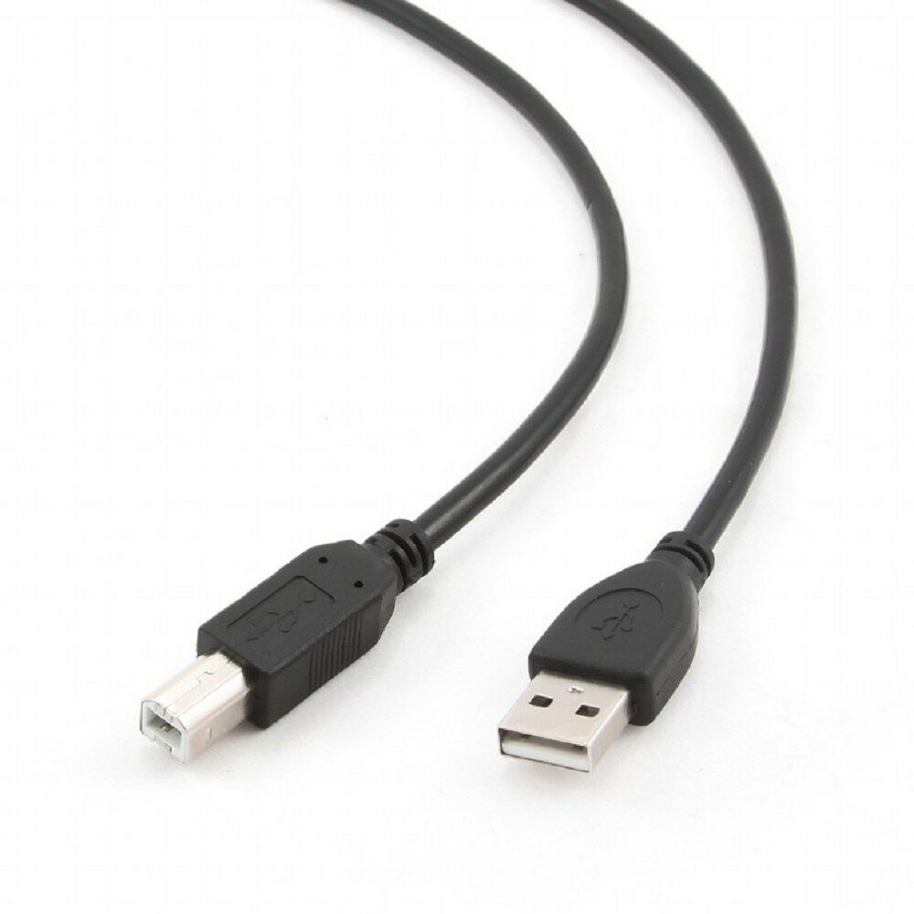 Bion Кабель USB 2.0 AM/BM, 3 м, черный BXP-CCP-USB2-AMBM-030