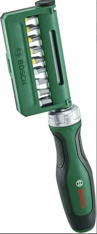 Набор отверток с храповым механизмом Bosch, 19 предметов-1600A02Z9A