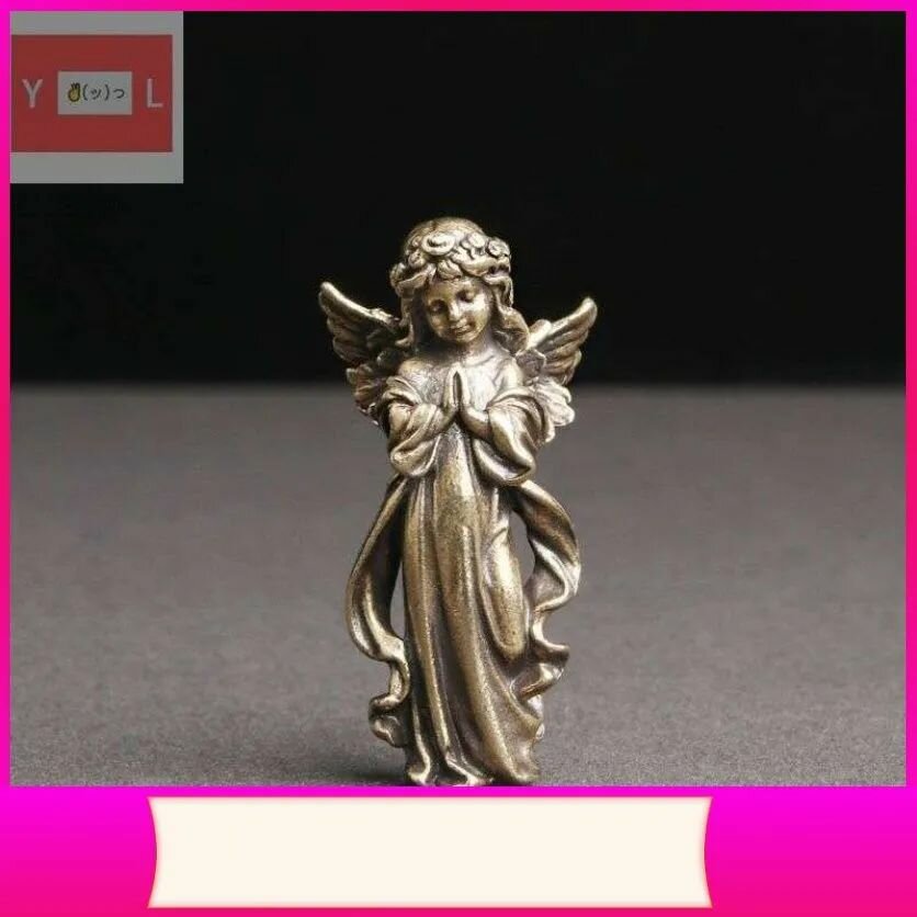 Металлическая латунная-Маленький ангел