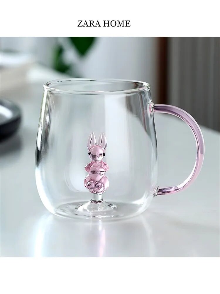 ZARA HOME Стакан граненый 400 мл 1 шт прозрачный