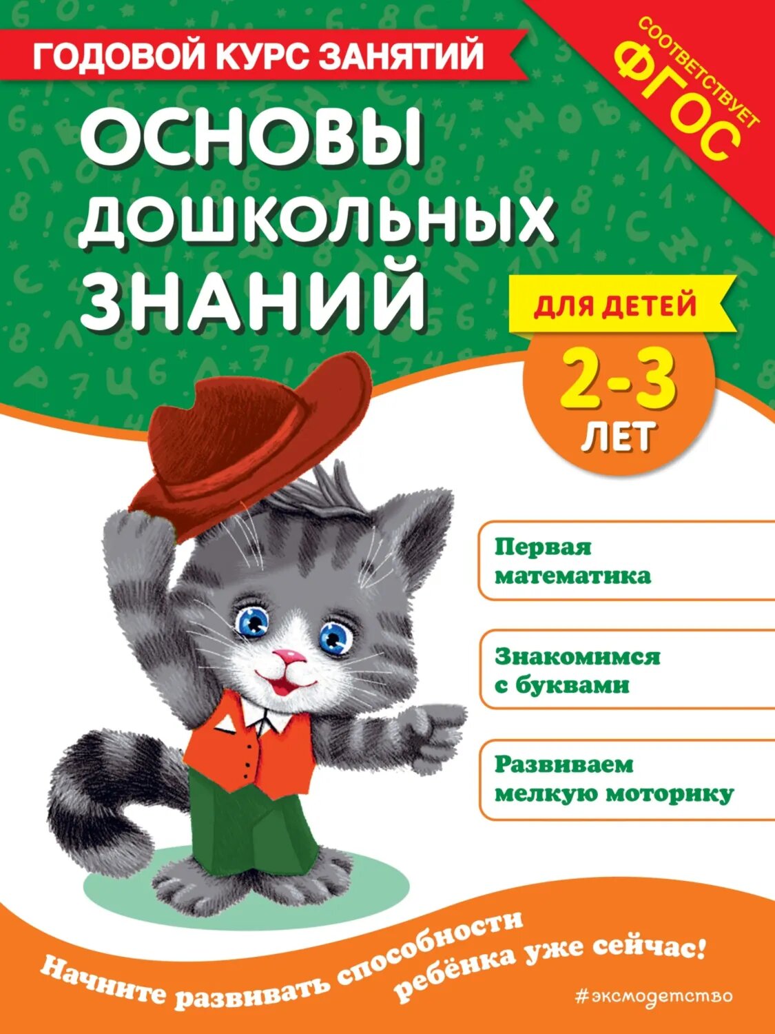 Основы дошкольных знаний для детей 2-3 лет. Годовой курс занятий [Цифровая книга]