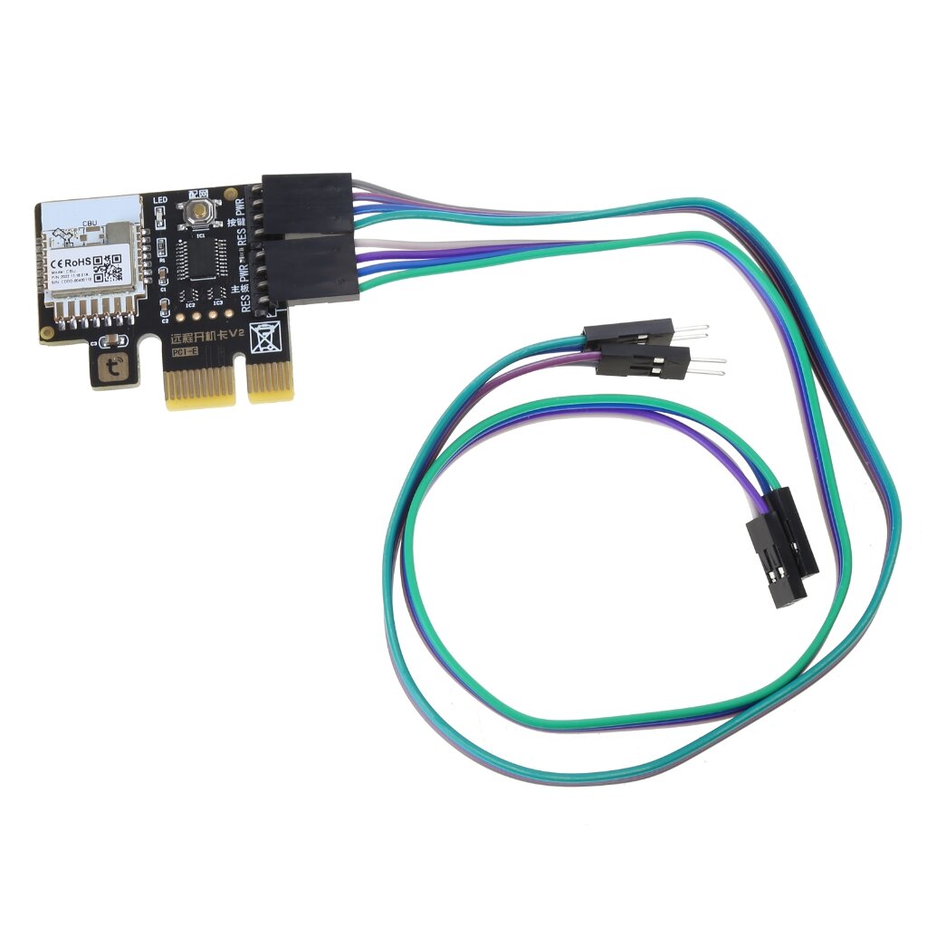 Переключатели Сброса Питания Компьютера Wifi PCIE Card для Переключателей Питания PC Destop