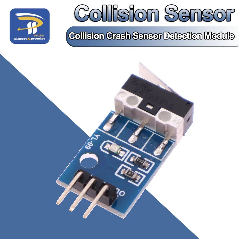 Автомобильный вертолет, датчик столкновений, модуль ударного переключателя, модель робота для Arduino, модуль питания 3 В-12 В