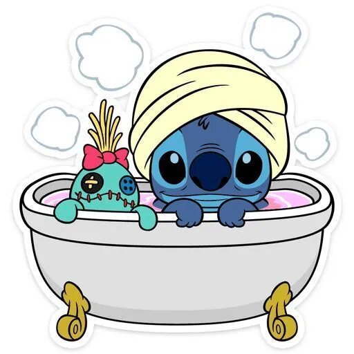 Алмазная Мозаика "Мультфильм -Лило И Стич" 40х50 См Алмазная Вышивка / Картина Стразами Подарков / Украшения