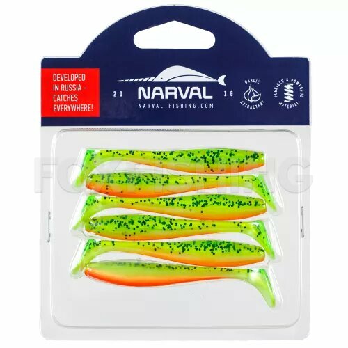 Силиконовая приманка Narval Choppy Tail 8cm #015 6шт.