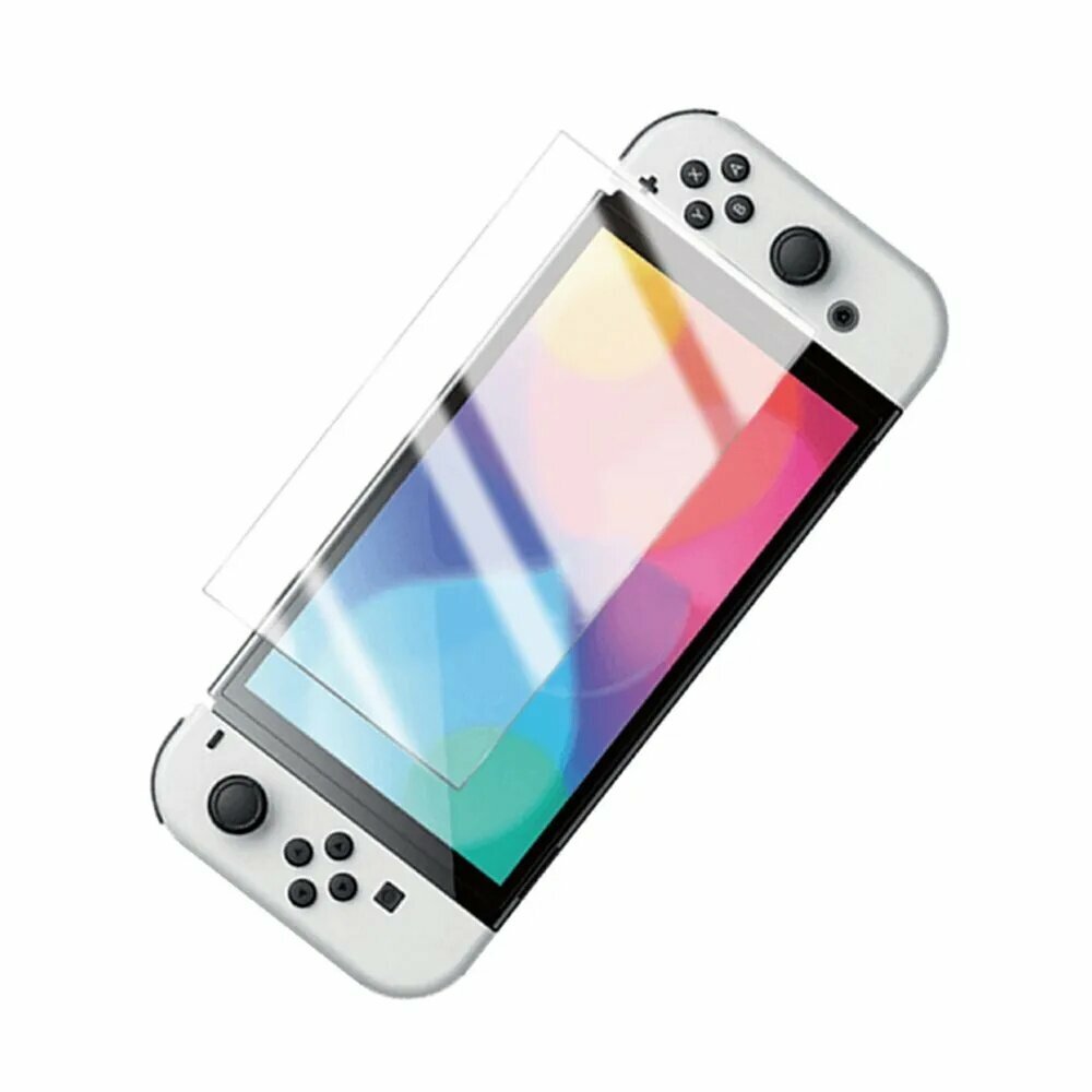 Стекло для Nintendo Switch OLED, 9H, с защитой от ударов