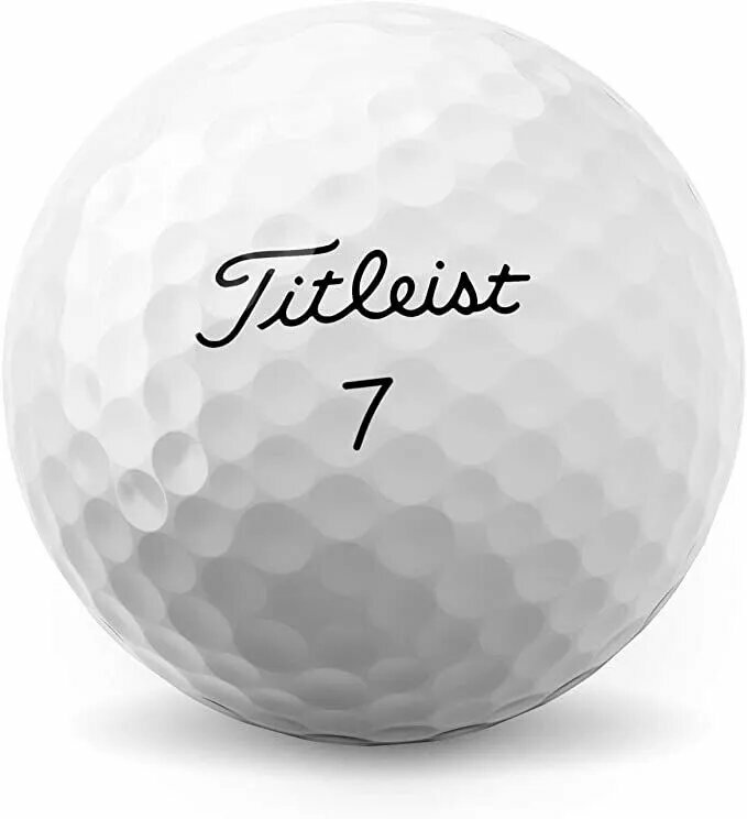 Мяч для гольфа Titleist Pro V1, набор 12 мячей, белые, для любителей гольфа — фото 1