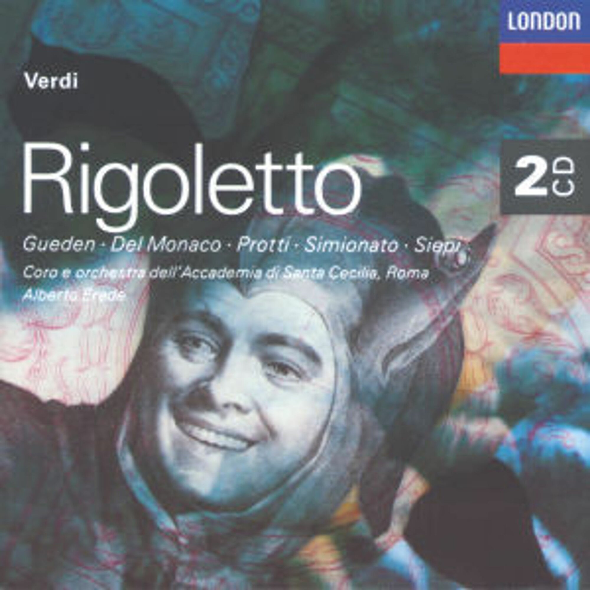 Компакт-диск Verdi - Rigoletto. Gueden, Monaco and Erede (2 CD)