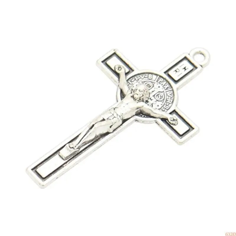 Металлический христианский крест 6XDD