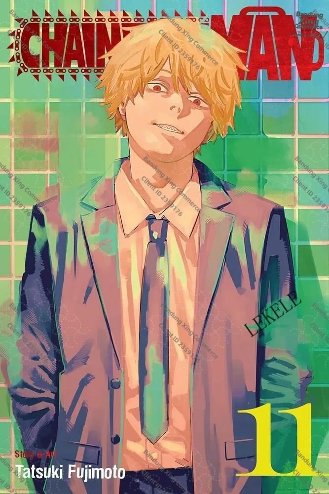 Человек-бензопила . Chainsaw Man, Английский комикс.(Vol.1-17). Tatsuki Fujimoto