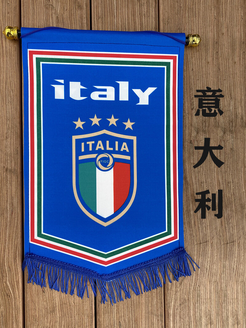 Флаг для фанатов футбольной команды Чемпионата мира, Дания, Германия, Франция, Португалия, пентаграмма, обмен, барное украшение