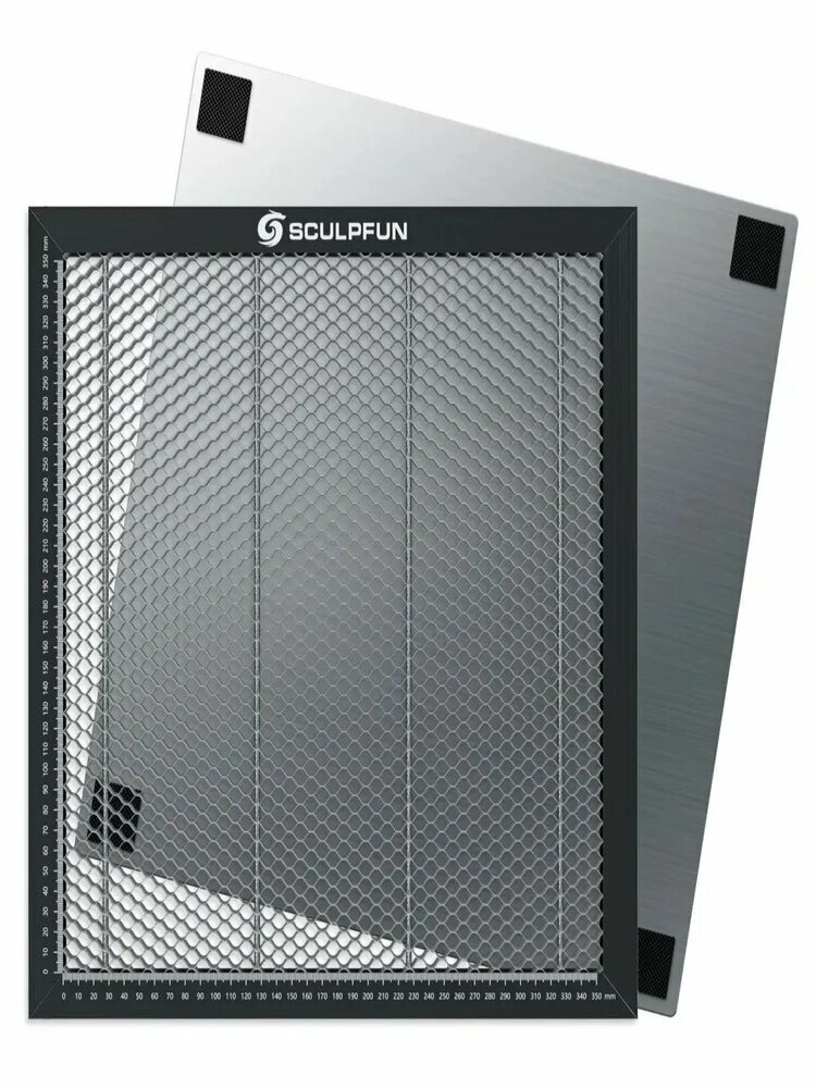 SCULPFUN Лазерная резка сотового рабочего стола, платформа для гравировального станка 350x350 мм