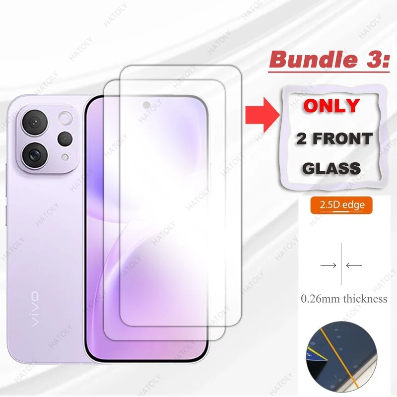 Защитное стекло для vivo S50 (2 Glass + 2 Lens)