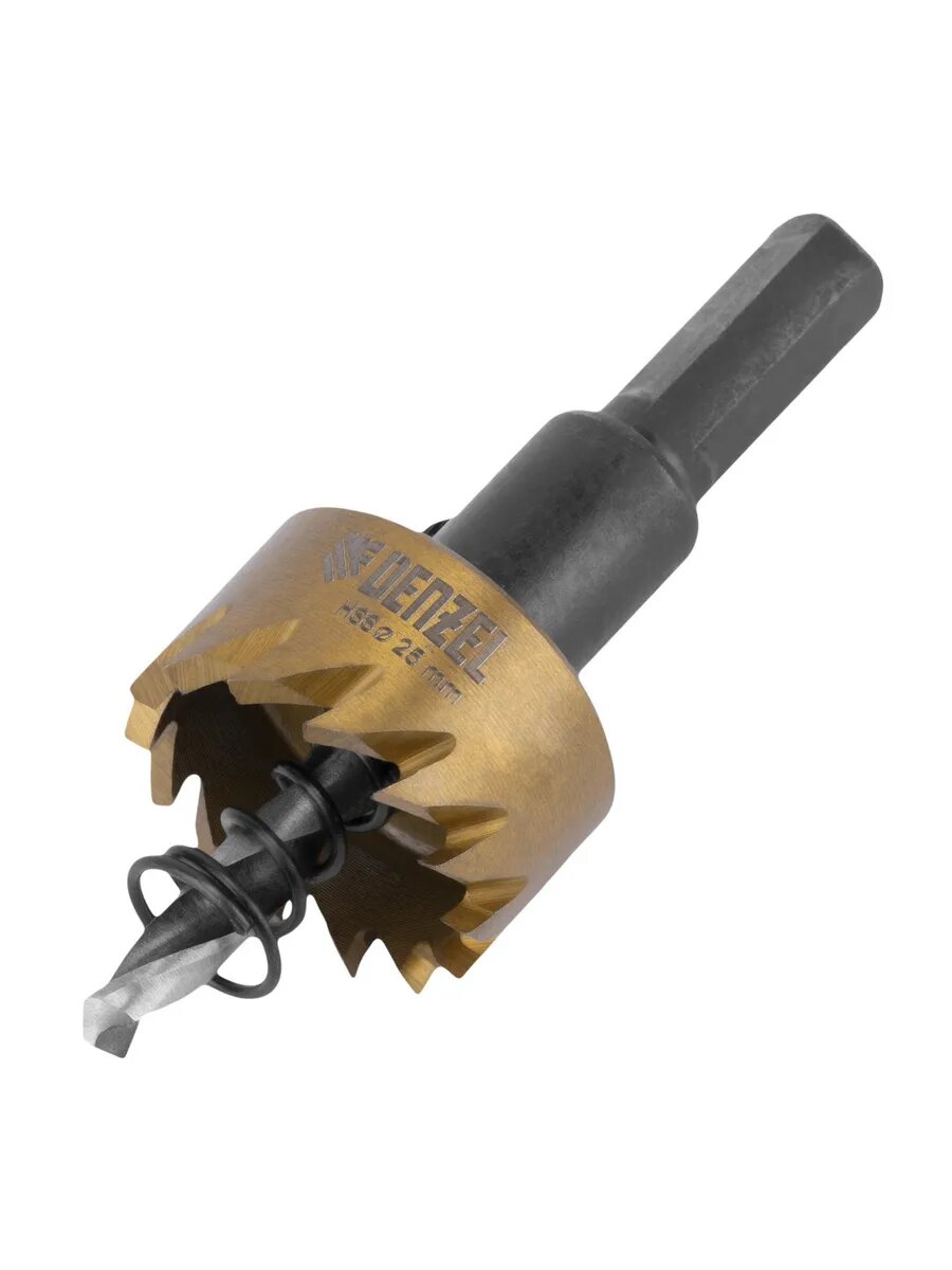 Коронка по металлу 25 мм HSS нитрид титана